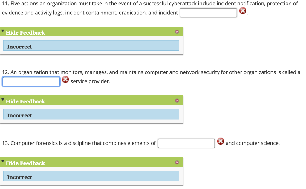 Solved 3. A(n) is the technique used to gain unauthorized | Chegg.com