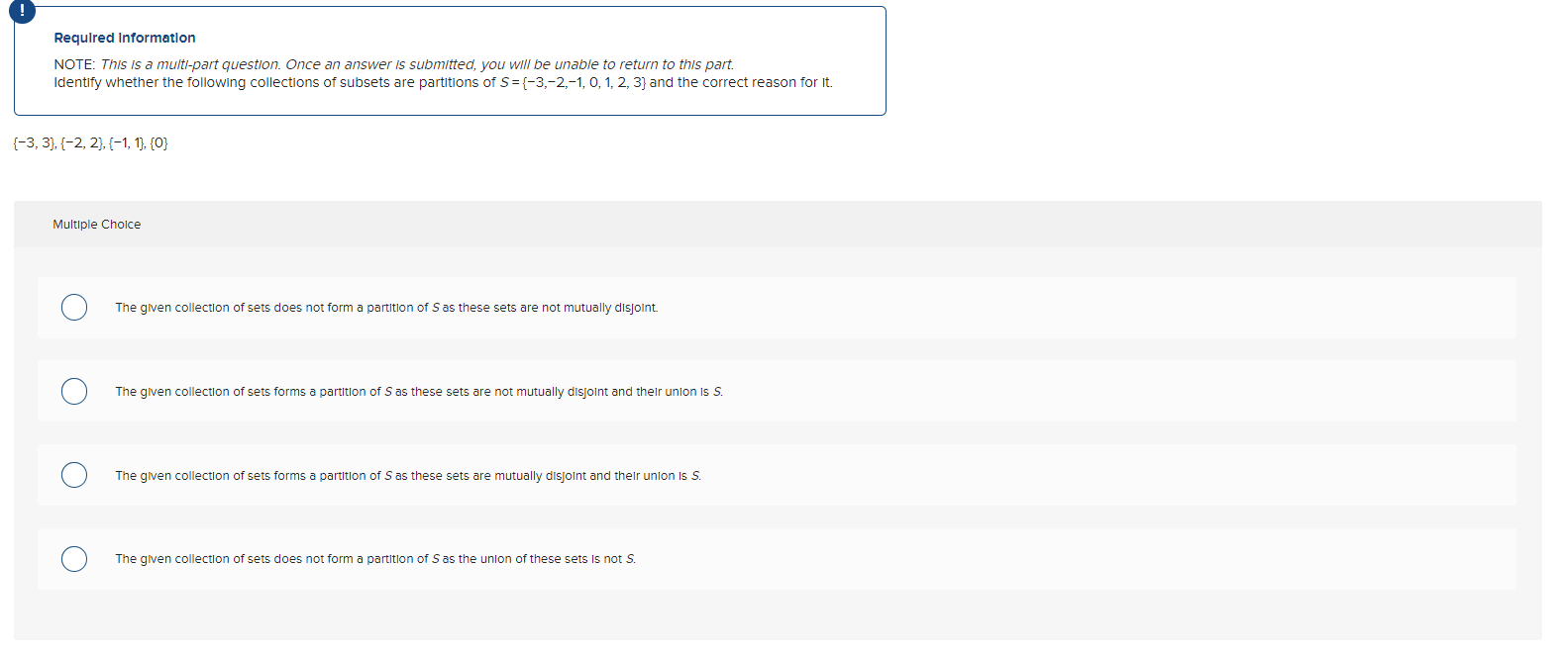 Solved Required Information NOTE: This is a multi-part | Chegg.com