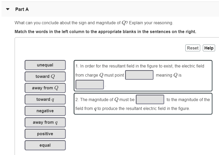 Solved Constants Two point charges Qand +q(where q is | Chegg.com