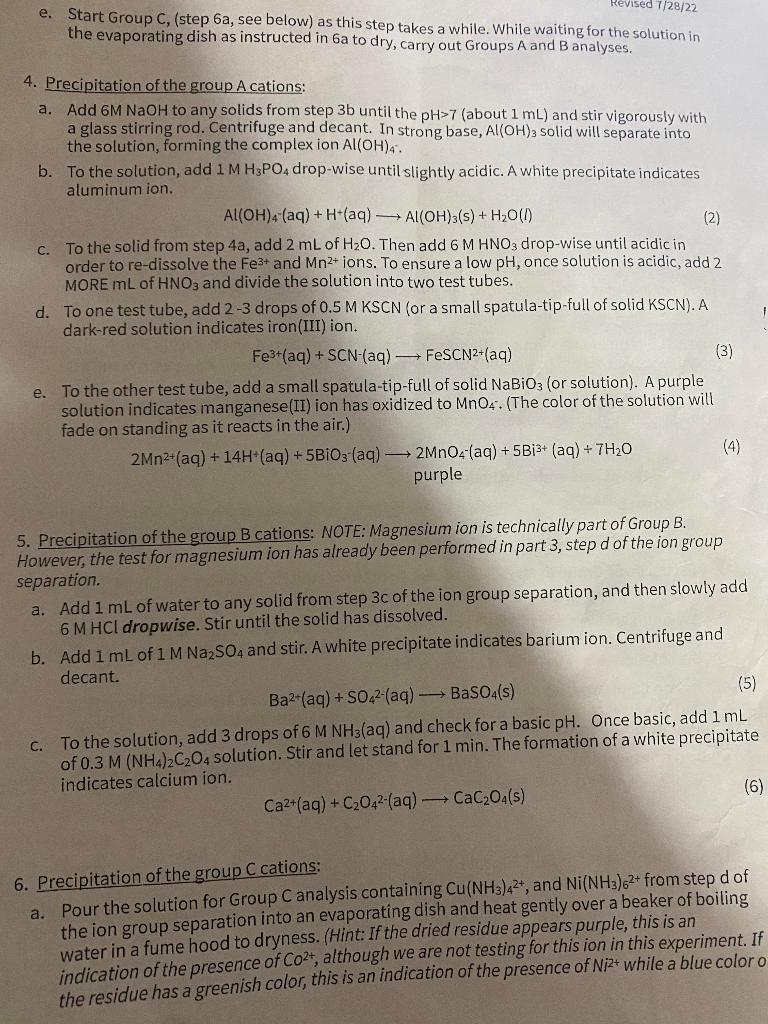 Solved Qualitative analysis. Complete the following | Chegg.com