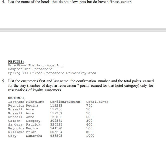 IT 3233 - Database Design and Implementation M5 | Chegg.com