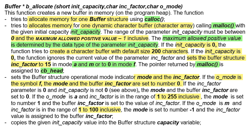 this is a buffer in C language #ifndef | Chegg.com