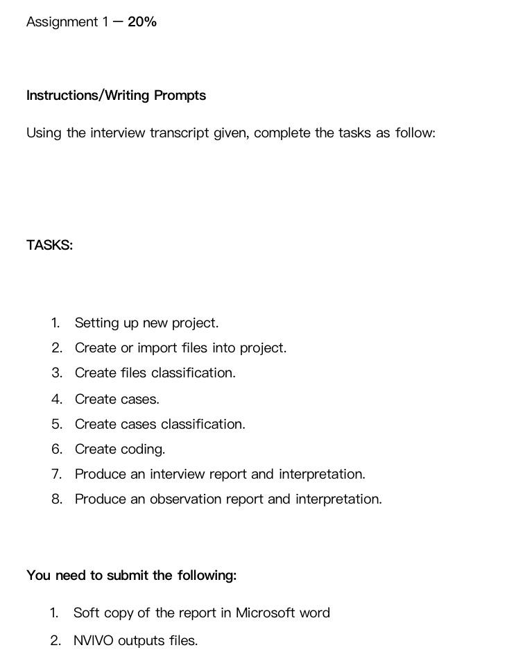 Solved Assignment 1−20% Instructions/Writing Prompts Using | Chegg.com