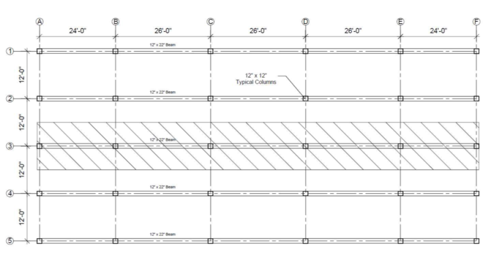 The pre-cast modular slab-beam floor system in an | Chegg.com
