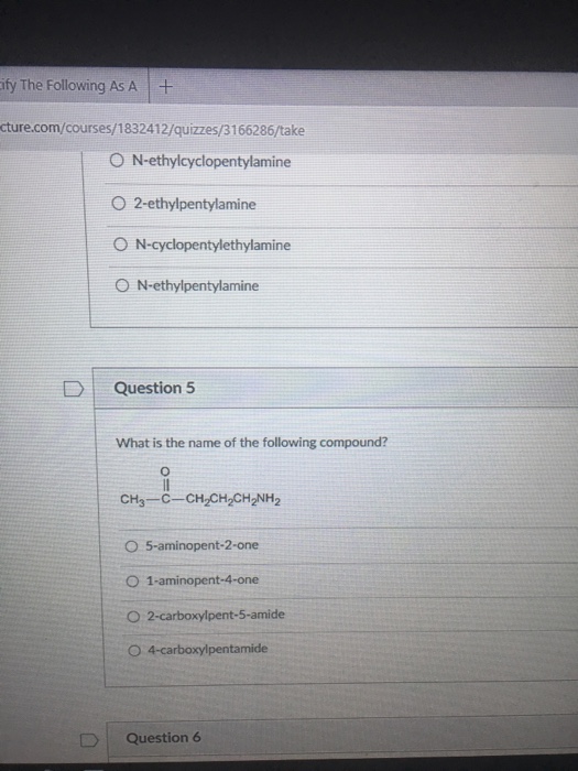 Solved Question 1 Identify the following as a primary, | Chegg.com