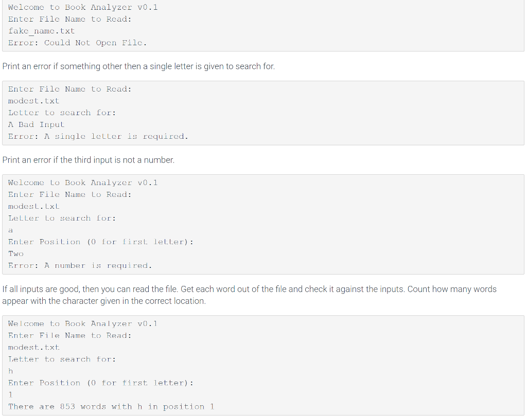 Solved Python: The program asks the user for three | Chegg.com