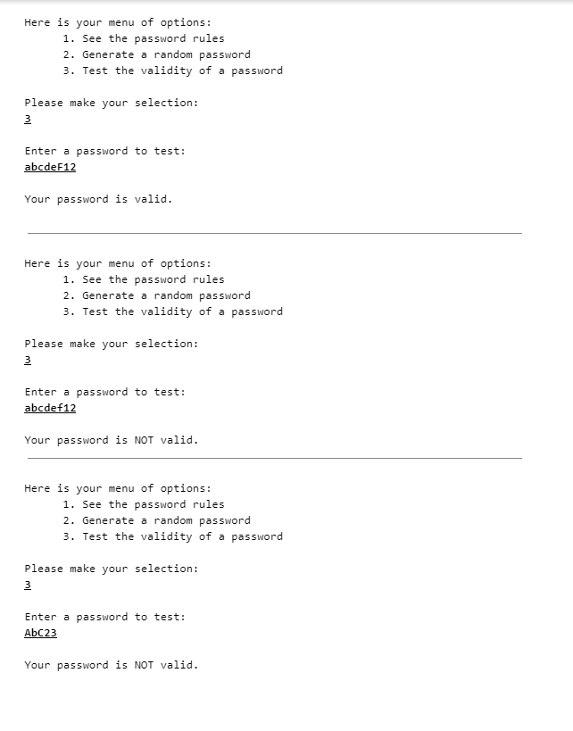 Solved PASSWORD PROGRAM BACKGROUND The notion of passwords | Chegg.com