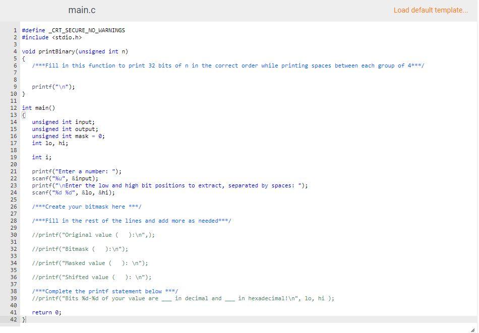 Solved 9.6 Lab 9.6-Bit Extraction In this lab, you will | Chegg.com