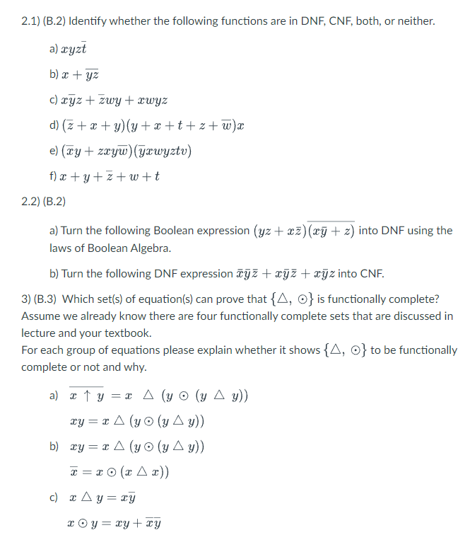 1.1) (B.1) a) Given p=0,q=0,r=1, compute the output | Chegg.com