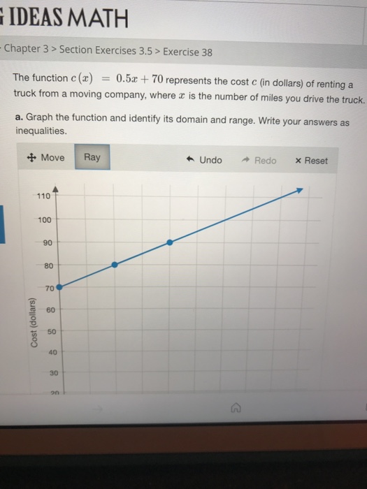 Solved IDEAS MATH Chapter 3 > Section Exercises 3.5> | Chegg.com