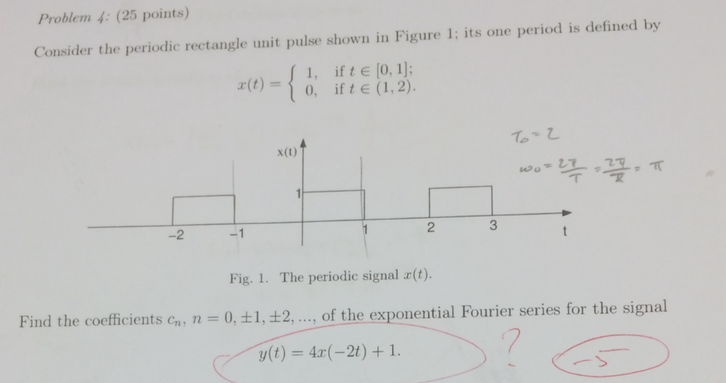 Solved Problem 4: (25 points) Consider the periodic | Chegg.com