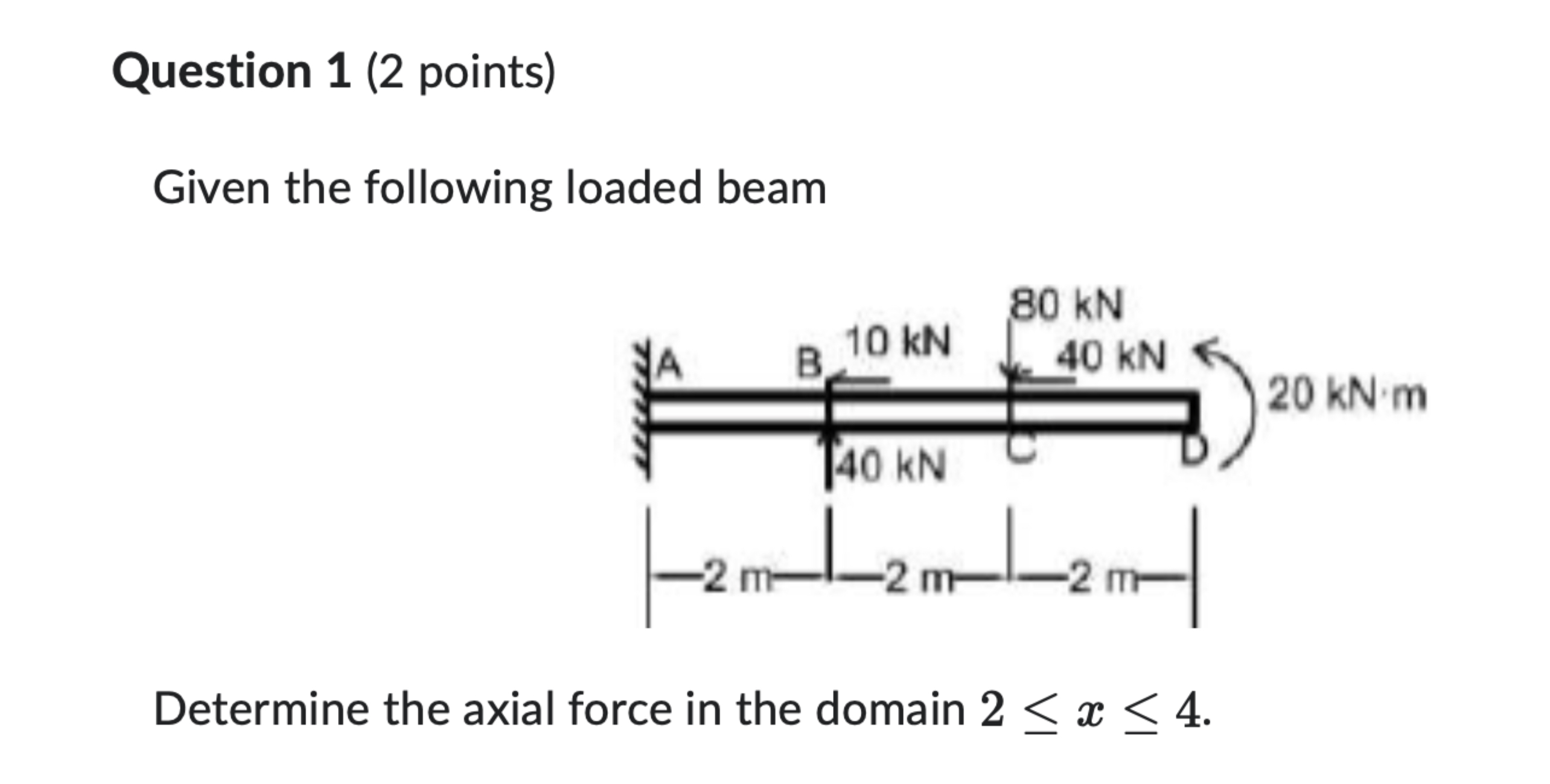 Solved Give Me An Example Of Question 1 2 pointsgiven The