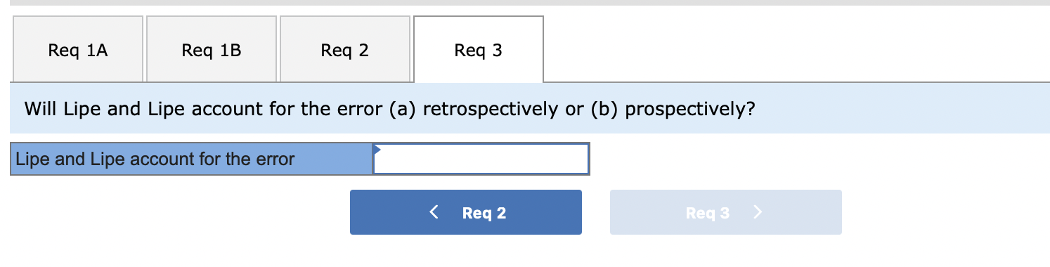 Solved Prepare a journal entry to correct the error in | Chegg.com