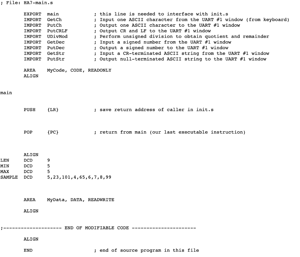 Solved This is an ARM processor assembly language question. | Chegg.com