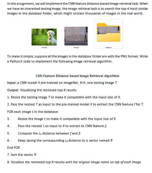 Solved In This Assignment We Will Implement The Cnn Feature 