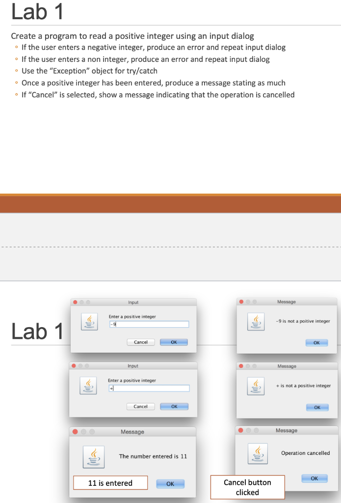 Solved Lab 1 Create a program to read a positive integer | Chegg.com