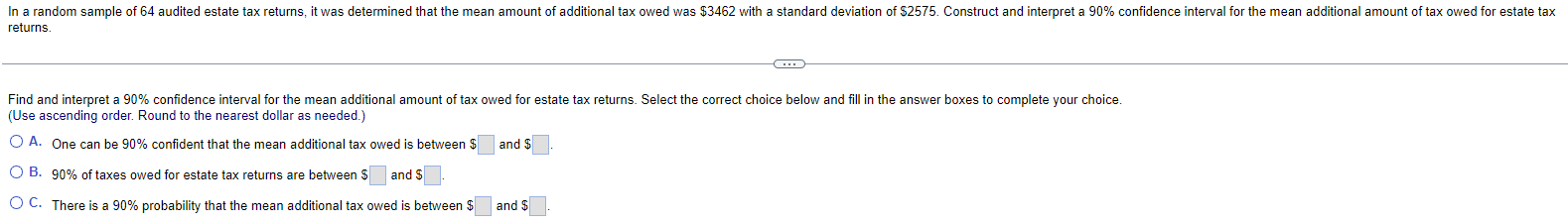 Solved returns. (Use ascending order. Round to the nearest | Chegg.com
