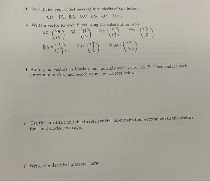 2. You have received the following message from a | Chegg.com