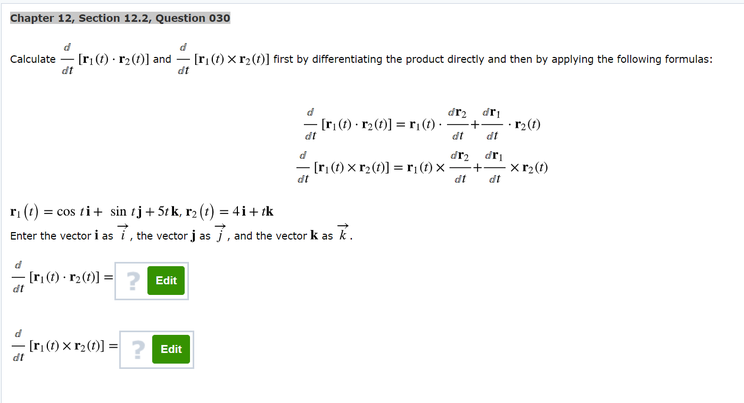 Solved Chapter 12, Section 12.2, Question 030 Calculate | Chegg.com