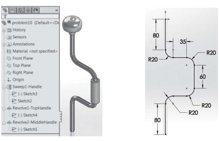 Solved Please help me create this in detail using solidworks | Chegg.com