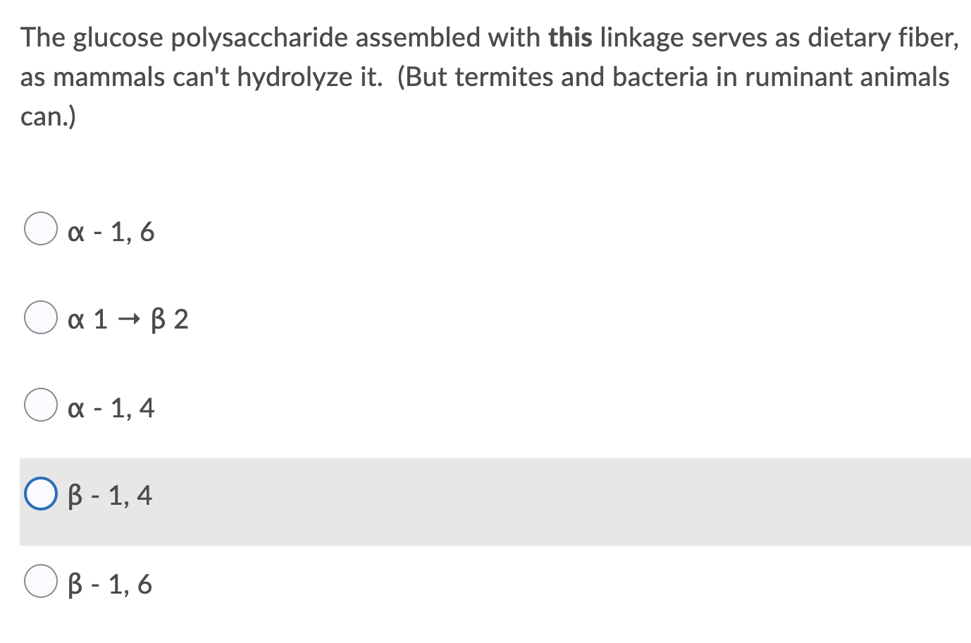 Solved The glucose polysaccharide assembled with this | Chegg.com