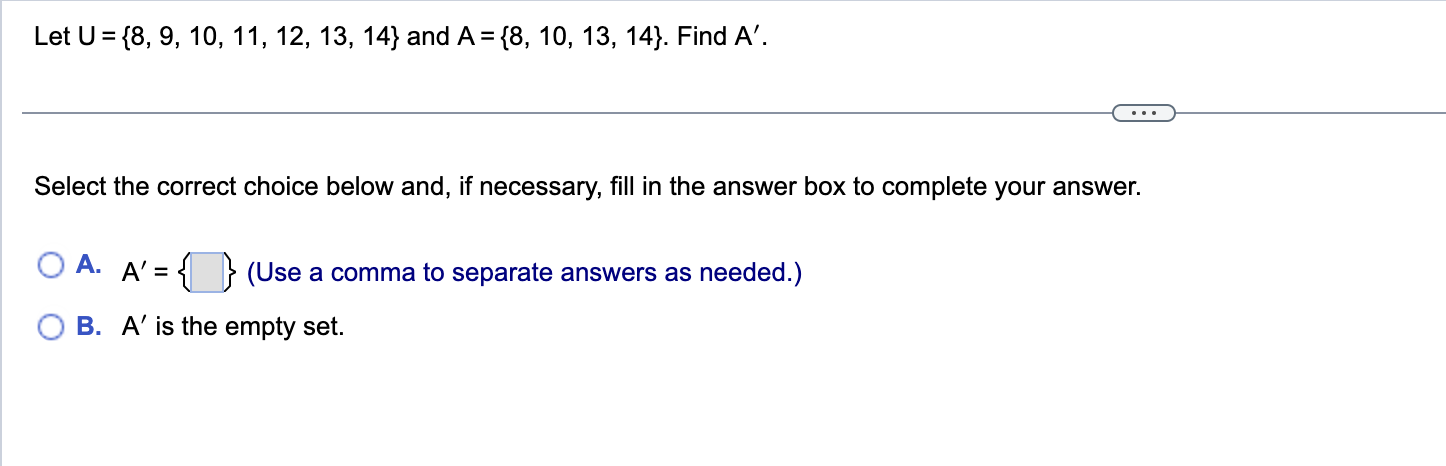Solved Write the resulting set using the listing method. | Chegg.com