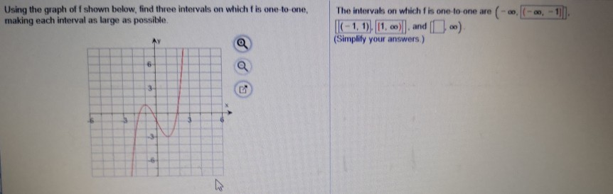Solved Using the graph of f shown below, find three | Chegg.com