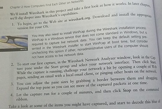 Solved Case Project 2-2 Install and Use WireShark - please | Chegg.com