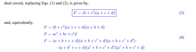 Using Boolean Algebra Prove The Equivalence Of
