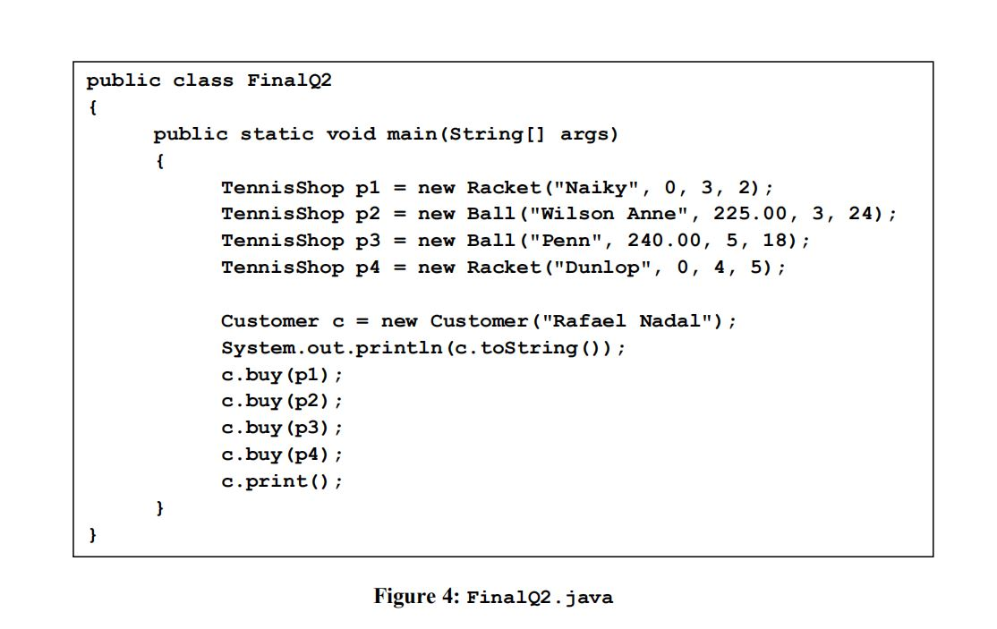 Solved Write A Complete Java Program Based On The Uml Class