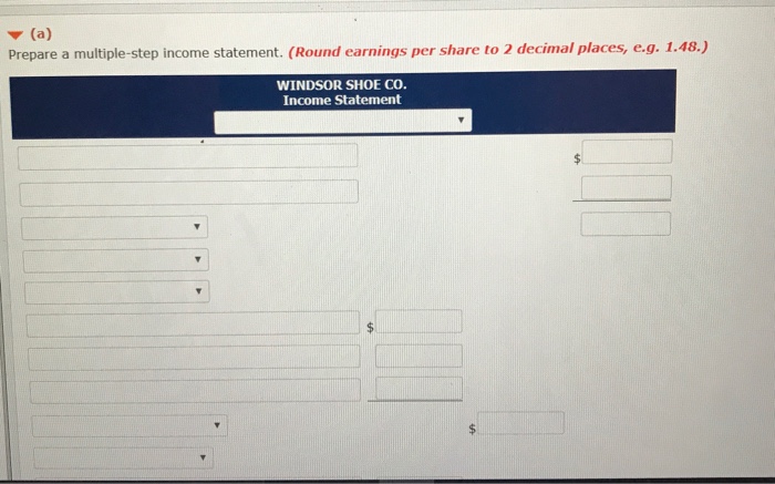 Solved Exercise 4-7 (Part Level Submission) The accountant | Chegg.com