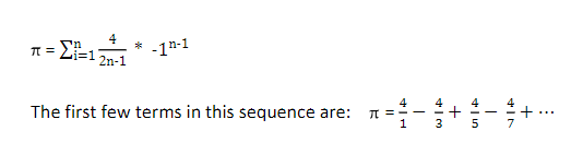 Solved In java write a method that generates pi values using | Chegg.com