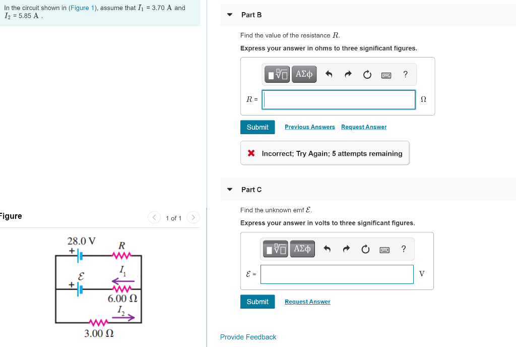 Solved In the circuit shown in (Figure 1), assume that I1 = | Chegg.com