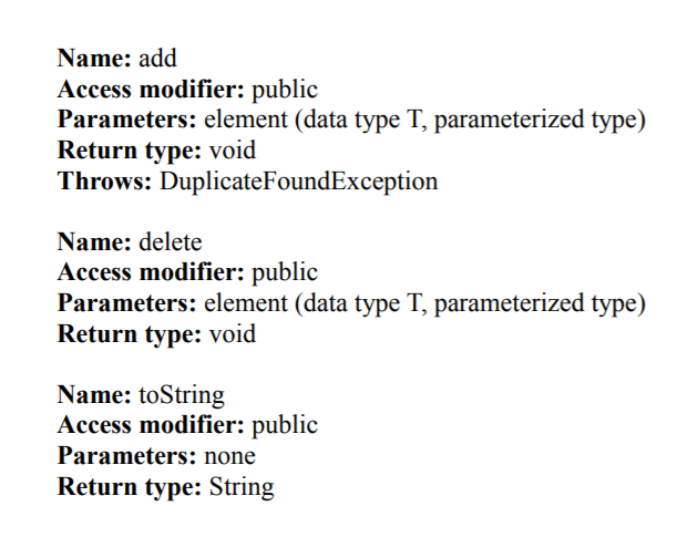 Step 1 Develop the following class: Class Name: | Chegg.com