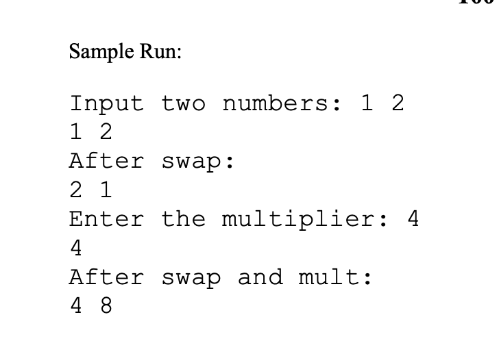 Solved Objective To Implement Functions In A Program