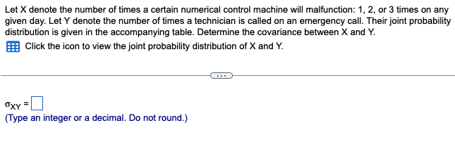 Solved Let X denote the number of times a certain numerical | Chegg.com