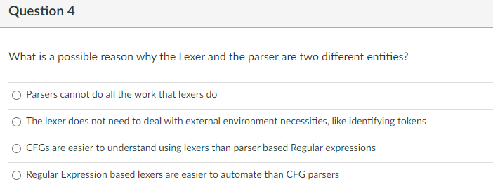 Solved You need to create an LR parsing table for a grammar | Chegg.com