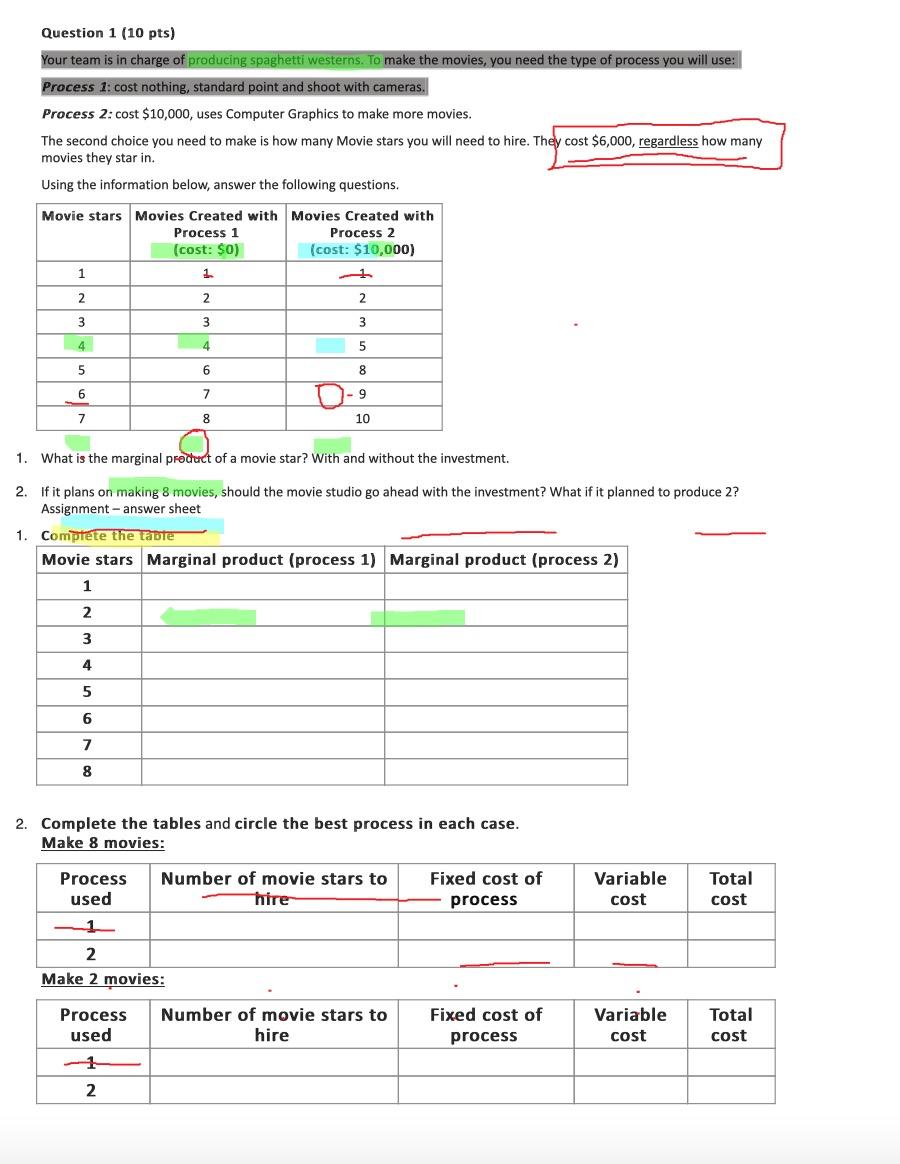 Solved READ BEFORE ANSWERING!!! solve number 2 Complete | Chegg.com