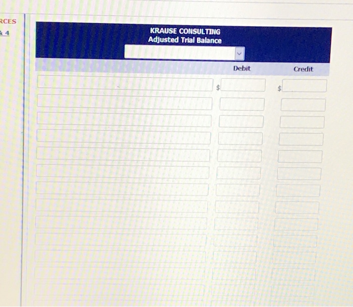 Solved Debit Credit 101 112 126 130 149 201 209 301 400 726 | Chegg.com