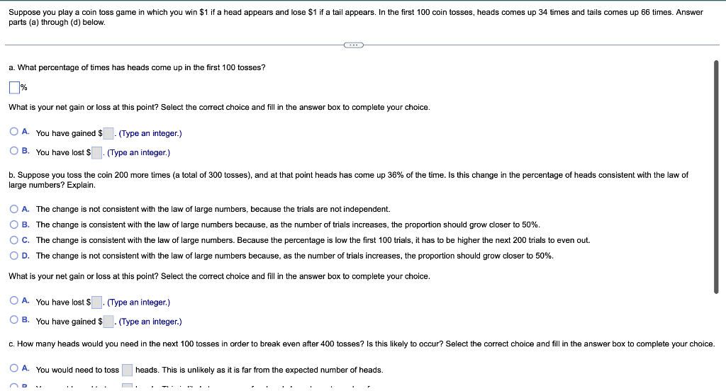 Solved Determine the probability of the given opposite | Chegg.com