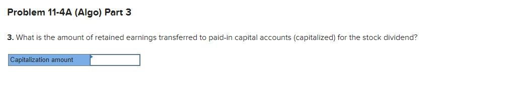 Solved ! Required information Problem 11-4A (Algo) Analyzing | Chegg.com