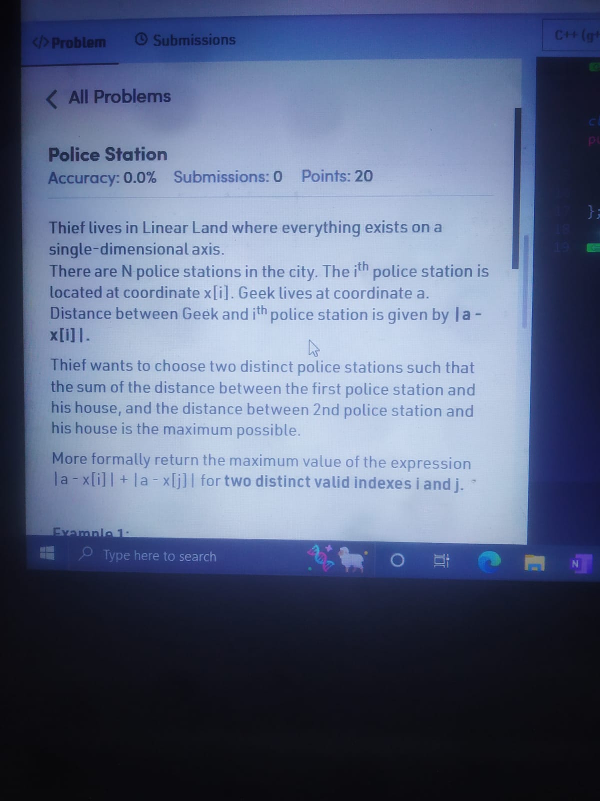 Solved Problem Submissions