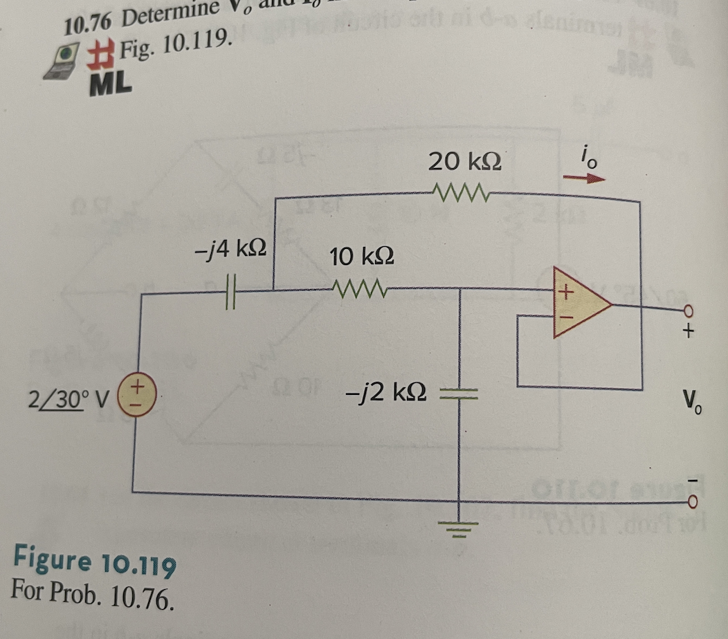 Solved 10.76 Determine g) H Fig. 10.119. ' 'guाe IV.II9 For | Chegg.com