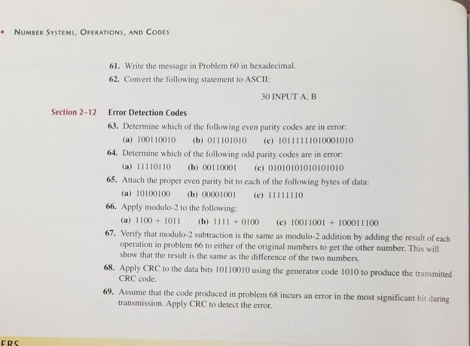 Solved 48. Convert each of the decimal numbers in Problem 47 | Chegg.com