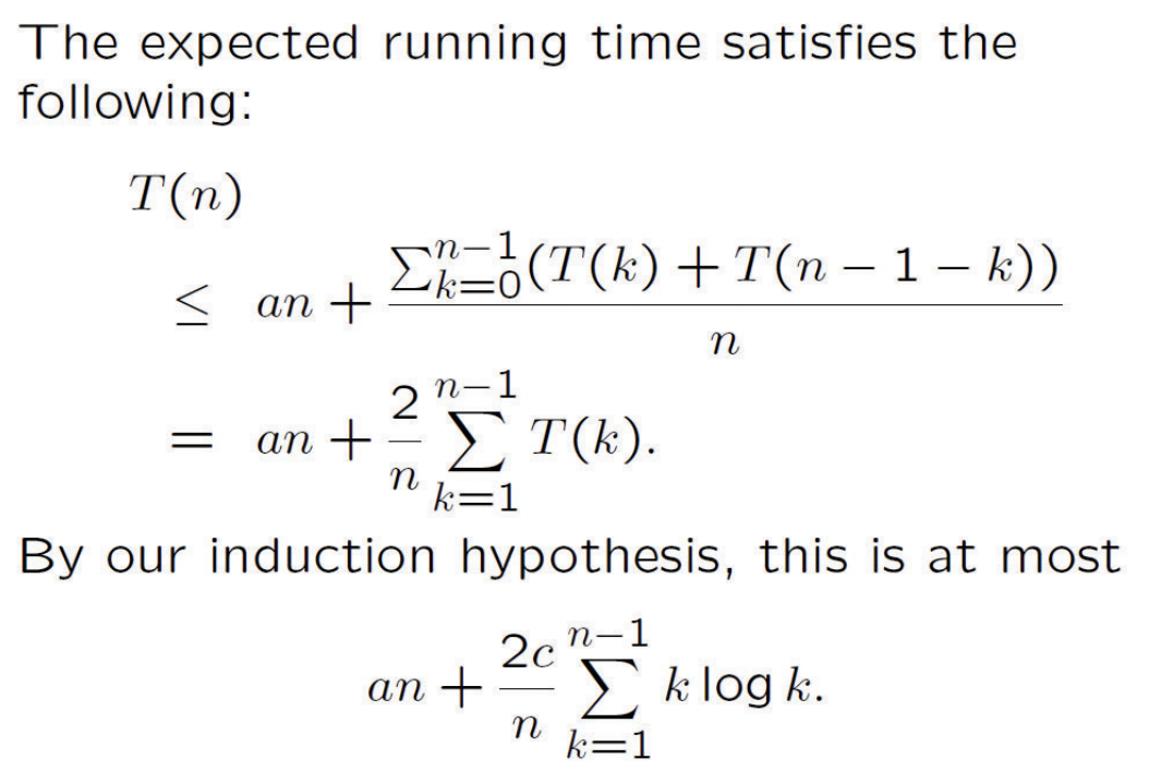 Solved Problem 1. (40 points) Recall the QuickSort algorithm | Chegg.com