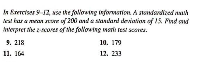Solved In Exercises 9-12, ﻿use the following information. A | Chegg.com