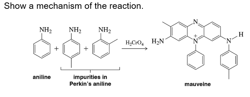 Solved Show a mechanism of the reaction.anilineimpurities | Chegg.com