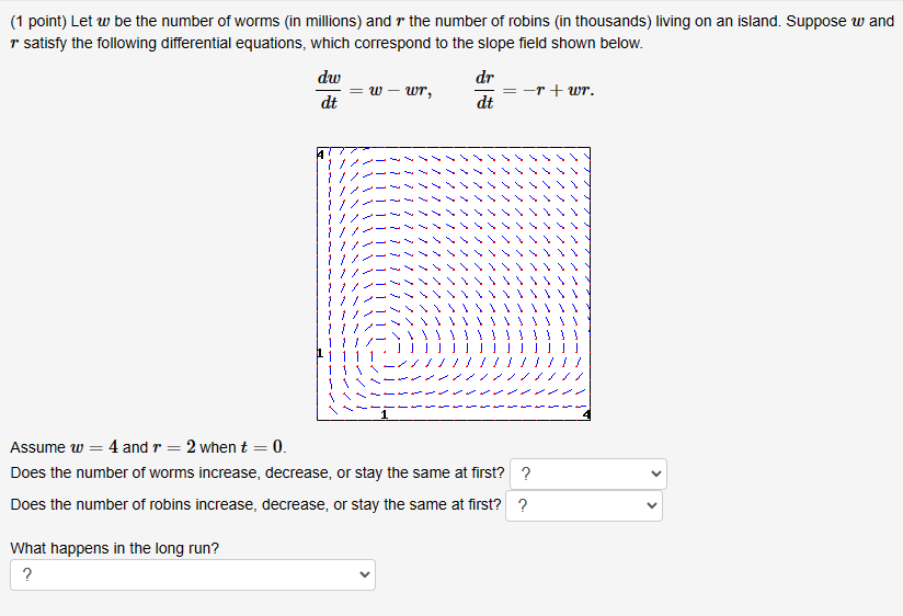 Solved First two blank options are: increases, decreases, | Chegg.com