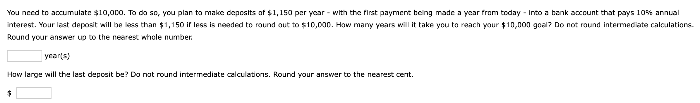 Solved Present and Future Values of Single Cash Flows for | Chegg.com