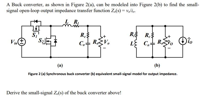 Solved A Buck converter, as shown in Figure 2(a), can be | Chegg.com